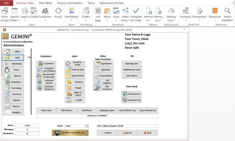 GEMINI - Software for Jewelry Retail and Wholesale